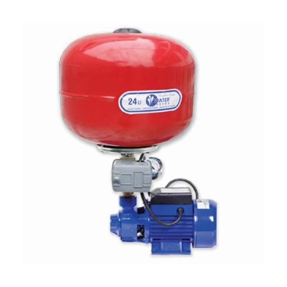Water Sound Pm45 Auto 0,5 HP 24 Litre Paket Hidrofor - Astek Pompa ve ...